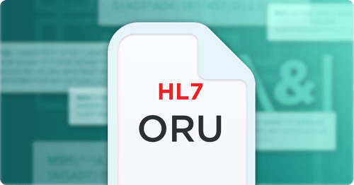 HL7 - ORU Message
